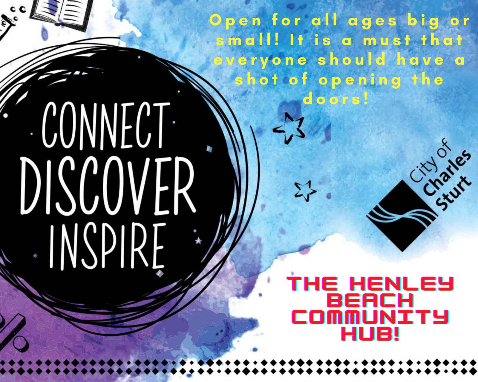 Design a poster to promote the community hub | A new Henley Beach ...